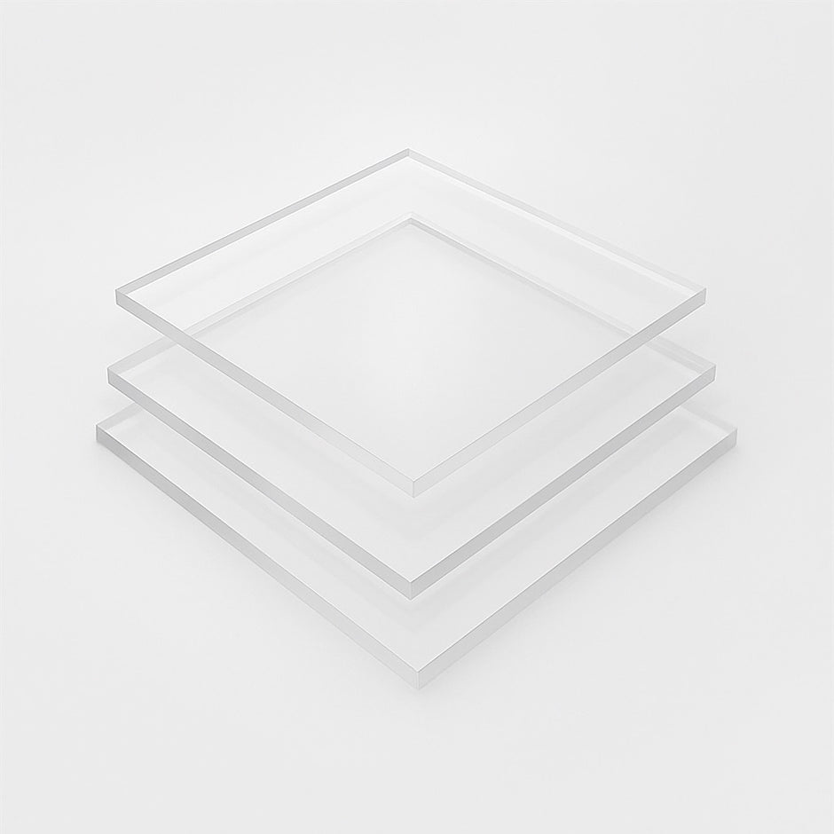 Standard Size Acrylic Sheets | Clear, Black and Silver Mirrored ...
